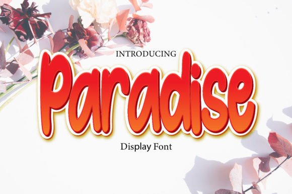 Paradise Font Digital Font Download