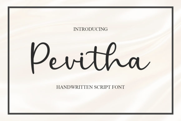 Pevitha Font Digital Font Download