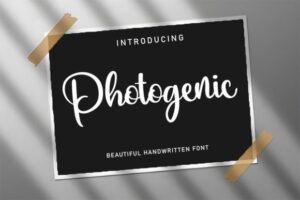 Photogenic Font Digital Font Download
