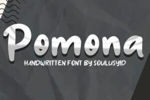 Pomona Font Digital Font Download