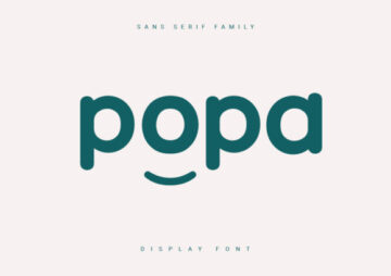 Popa Font Digital Font Download