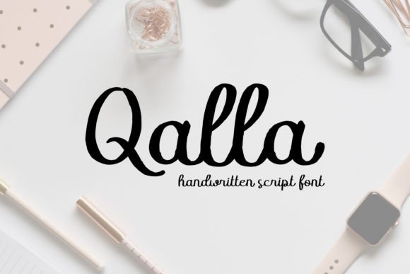 Qalla Font Digital Font Download