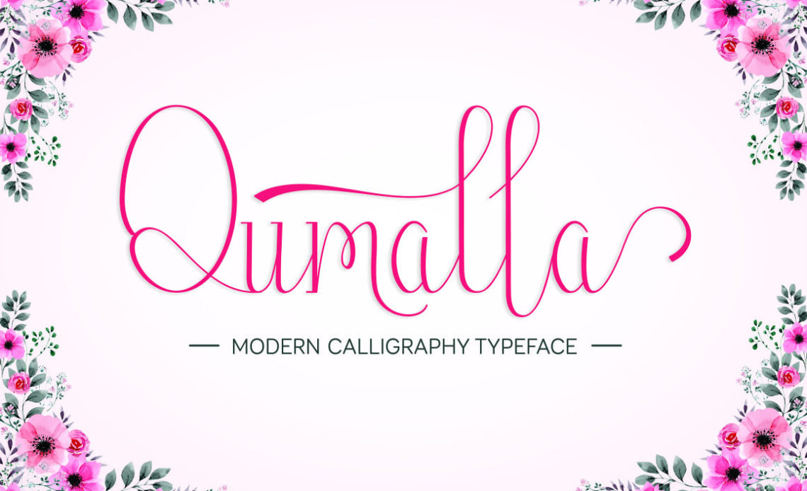 Qumalla Font Digital Font Download