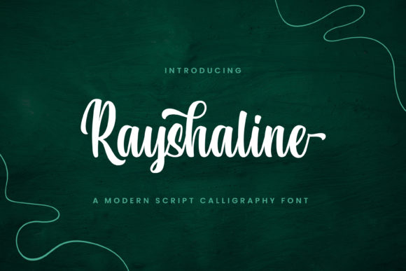 Rayshaline Font Digital Font Download