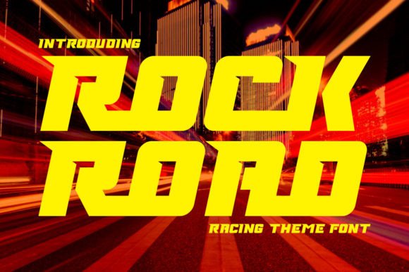 Rock Road Font Digital Font Download