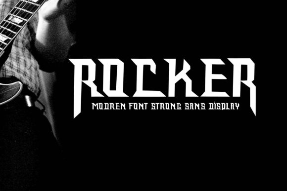 Rocker Font Digital Font Download