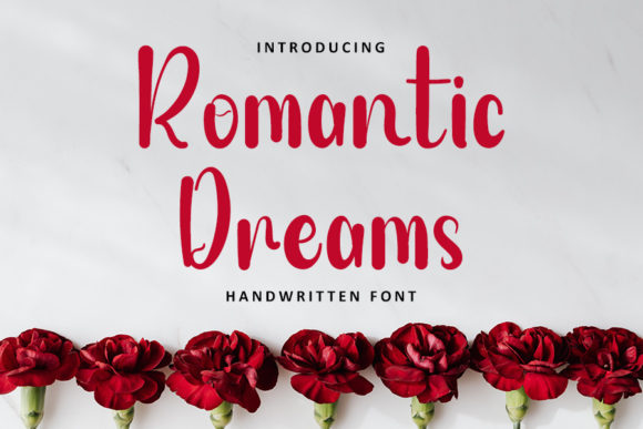 Romantic Dreams Font Digital Font Download