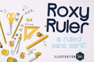 Roxy Ruler Font Digital Font Download
