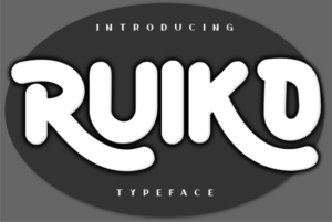 Ruiko Font Digital Font Download
