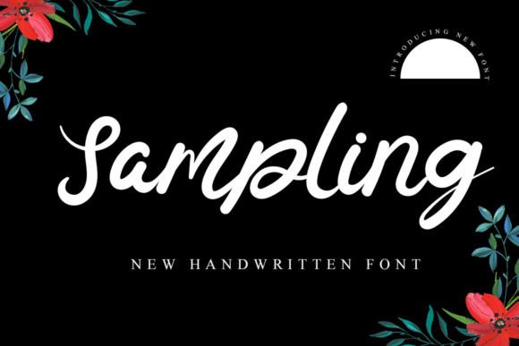 Sampling Font Digital Font Download