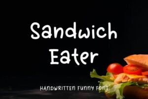 Sandwich Eater Font Digital Font Download