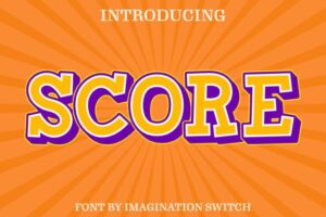 Score Font Digital Font Download
