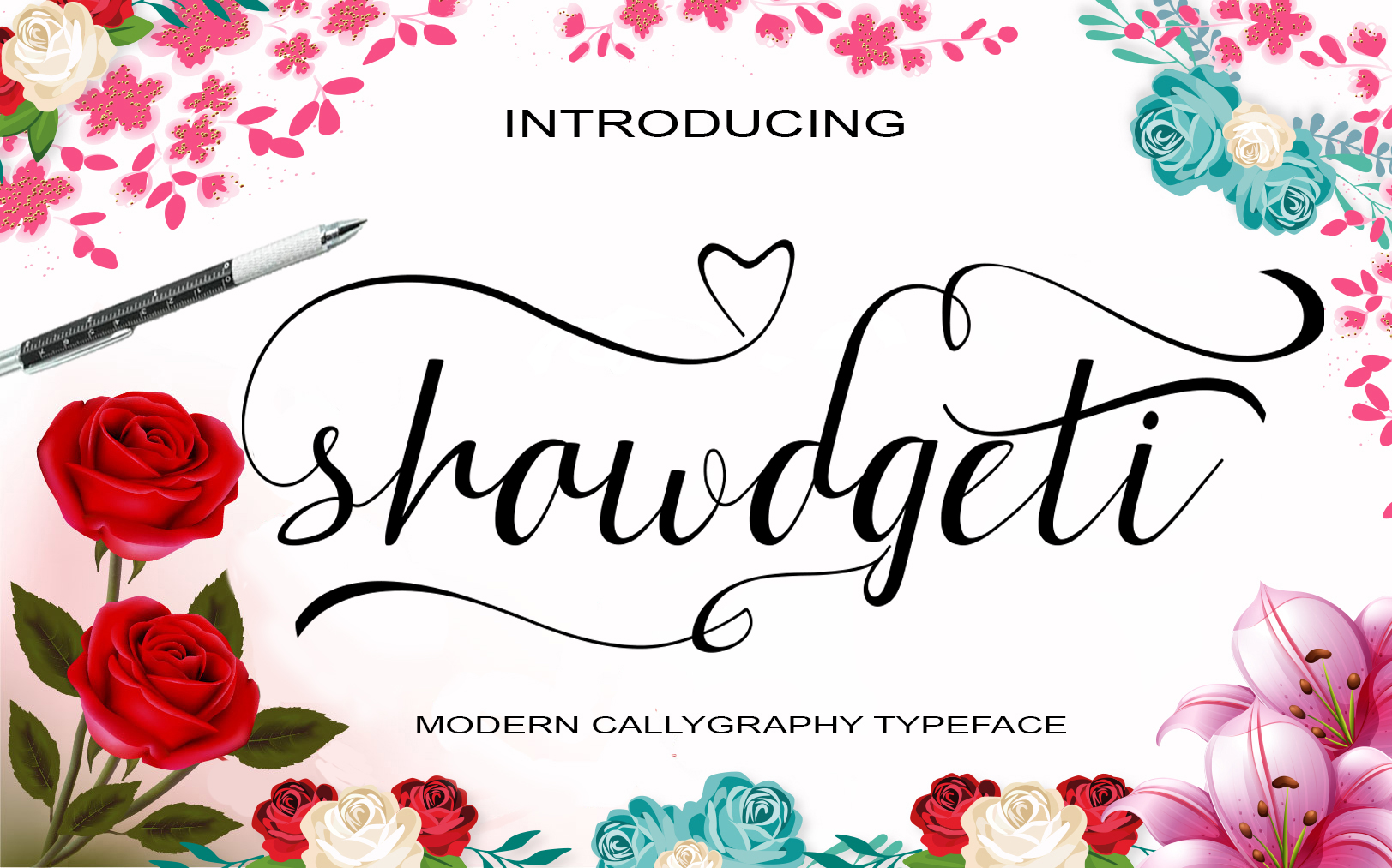 Shawdgeti Font Digital Font Download