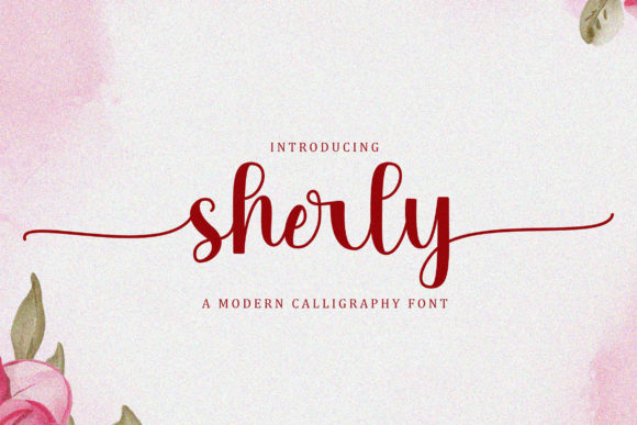 Sherly Script Font Digital Font Download