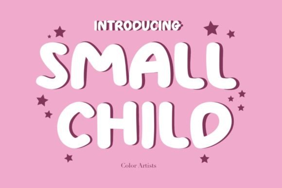 Small Child Font Digital Font Download