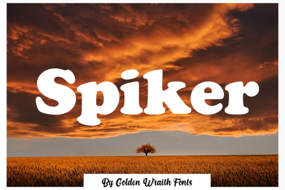 Spiker Font Digital Font Download