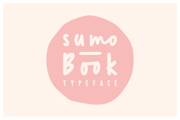 Sumo Book Font Digital Font Download