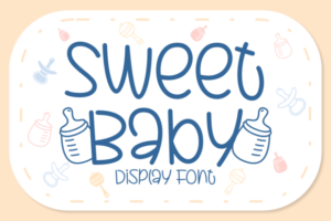 Sweety Baby Font Digital Font Download