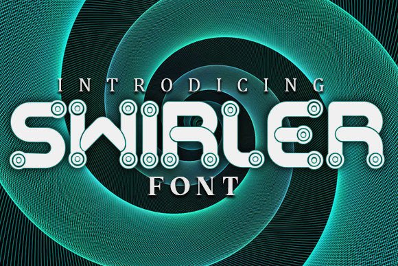 Swirler Font Digital Font Download