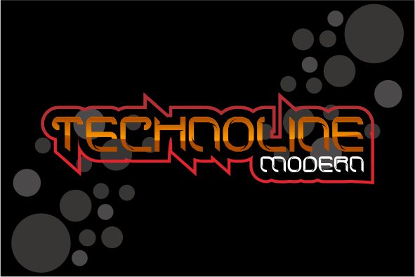 Technoline Modern Font Digital Font Download