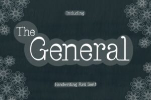 The General Font Digital Font Download