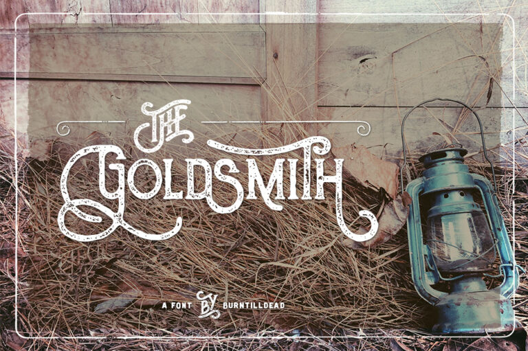 The Goldsmith Font Digital Font Download