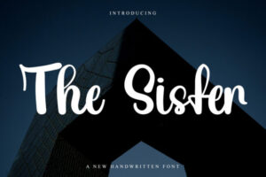 The Sister Font Digital Font Download