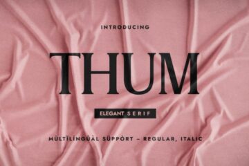 Thum Font Digital Font Download