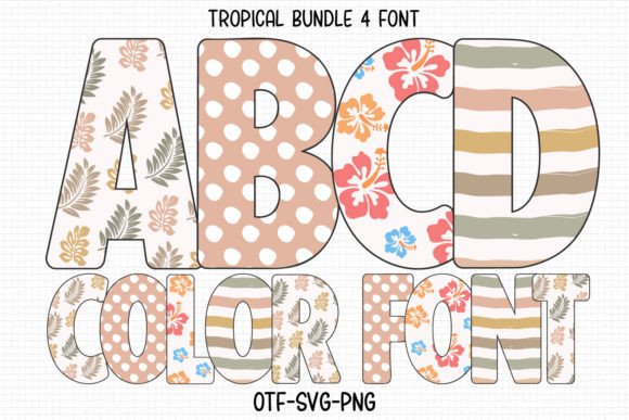 Tropical Font Digital Font Download