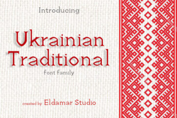 Ukrainian Tradition Font Digital Font Download