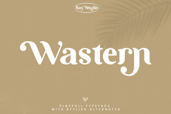 Wastern Font Digital Font Download