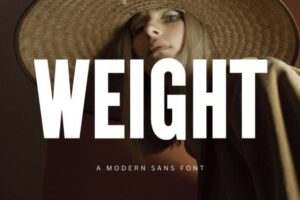 Weight Font Digital Font Download