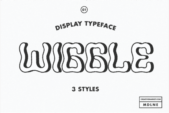 Wiggle Font Digital Font Download