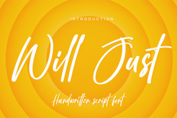 Will Just Font Digital Font Download