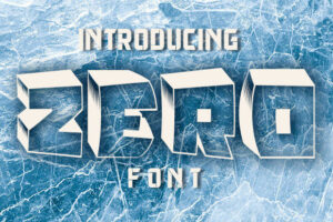 Zero Font Digital Font Download